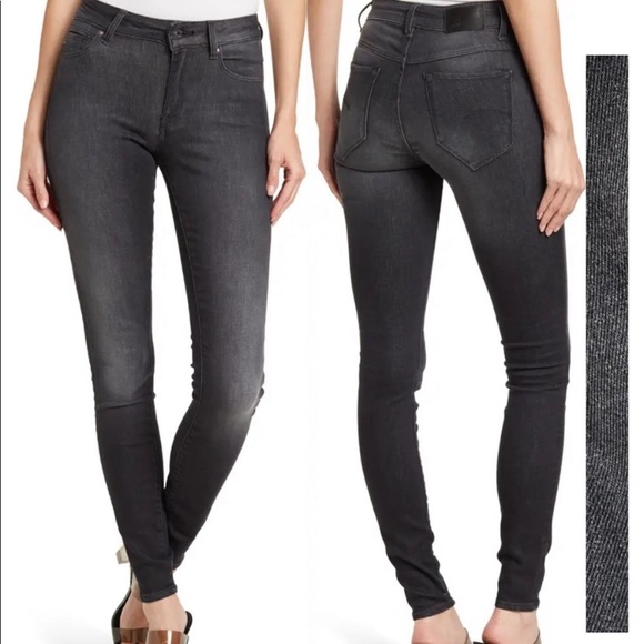 G-Star | Jeans | Gstar Shape High Rise Super Skinny Mid Rise Jean In ...